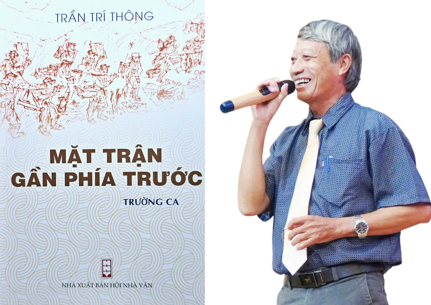 Nhà thơ Trần Trí Thông viết về thế hệ của mình