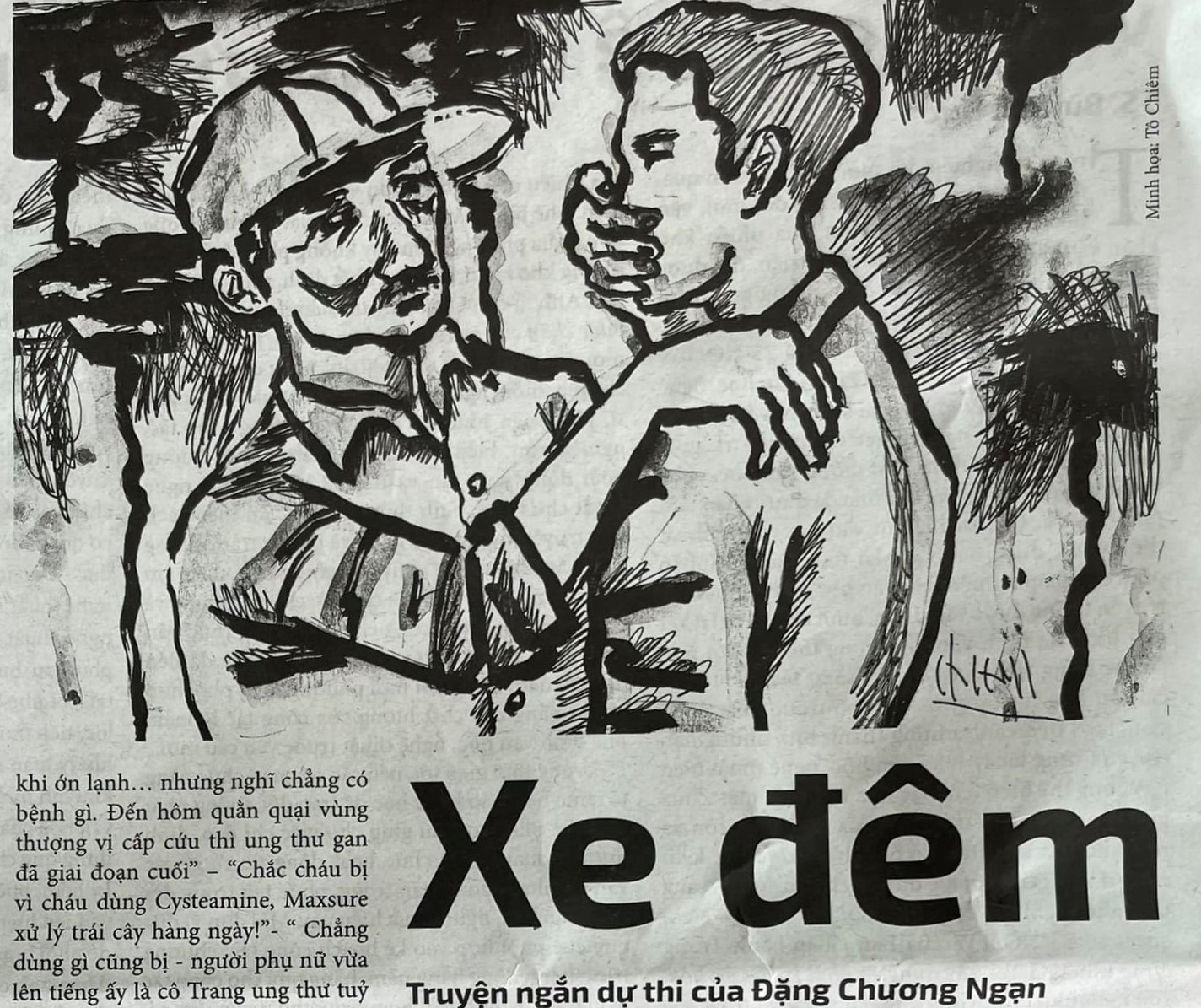 Xe đêm || Truyện ngắn của Đặng Chương Ngạn