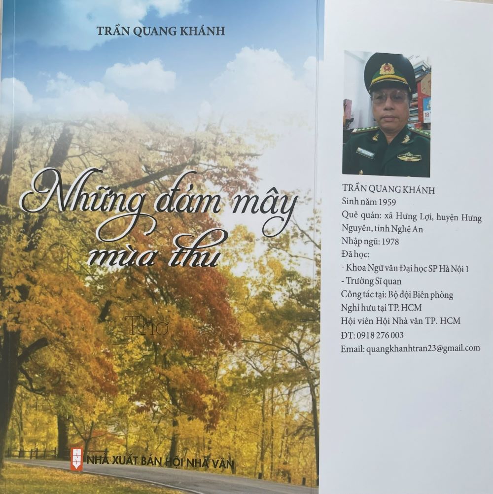 Chùm thơ Trần Quang Khánh - Dấu chân lính trên những đám mây mùa thu